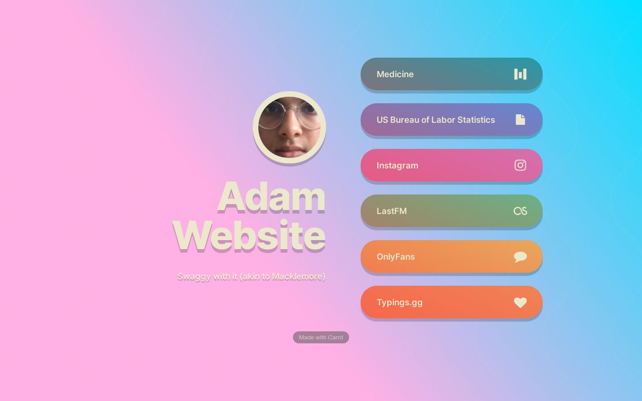 Adam Website